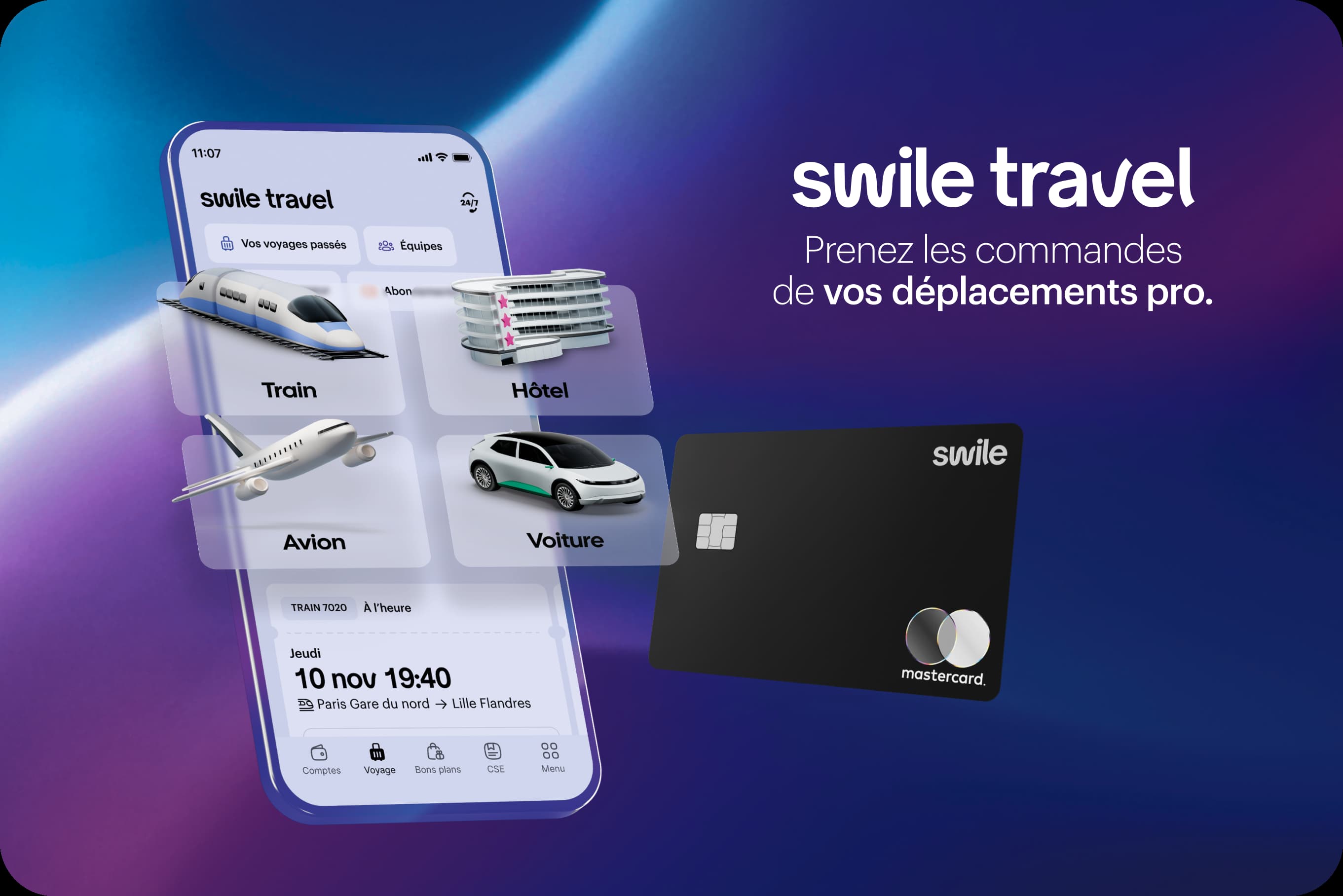 Demandez une démo de Swile Travel | Swile
